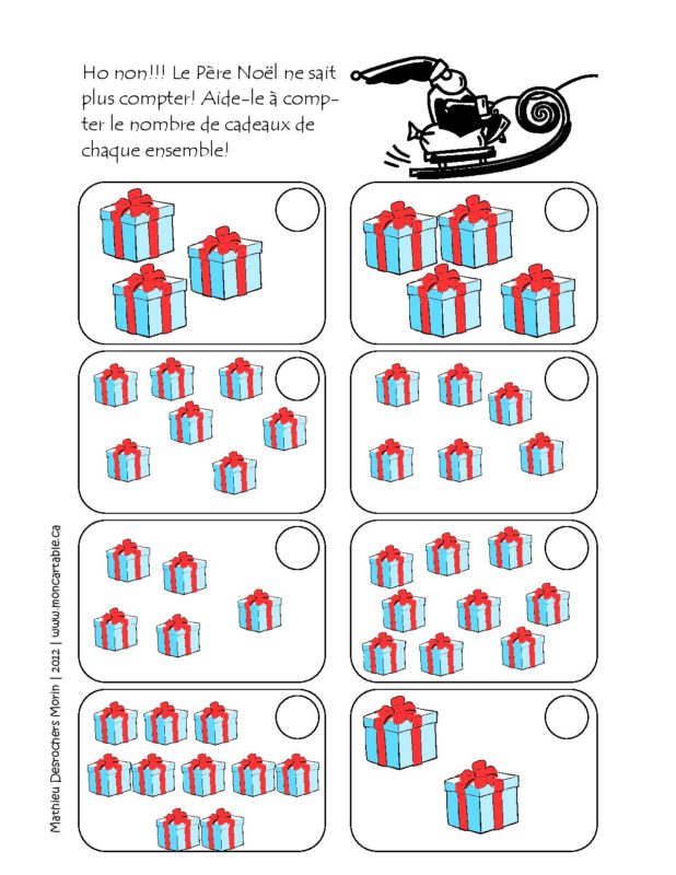 Dénombrer des quantités | École maternelle publique d'Aigre