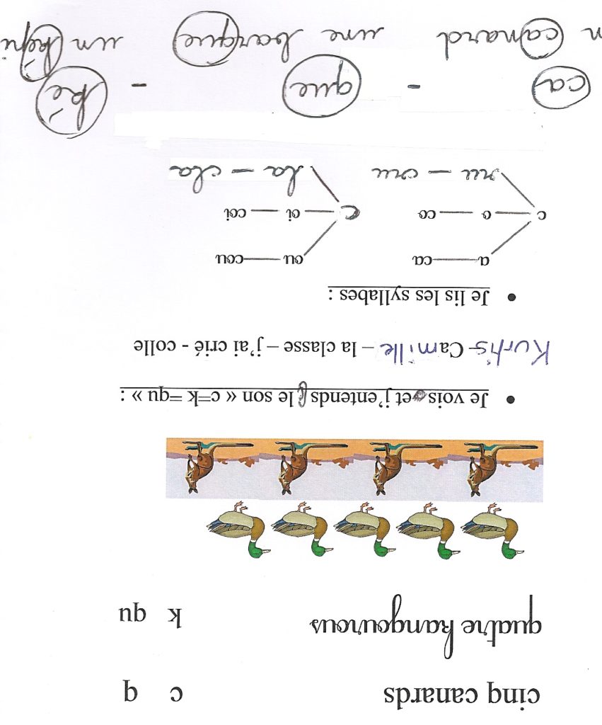 fiche du son c=k=qu | Ecole de Jurignac